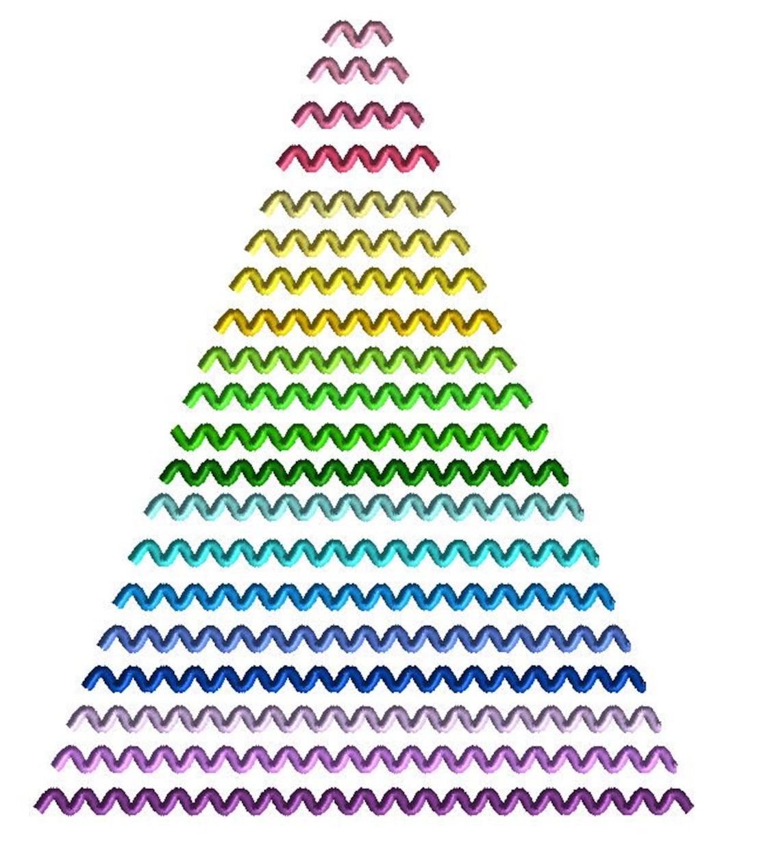 Rick Rack, Ric Rac Embroidery Design, Ric Rac Embellishment, Rick Rack ...