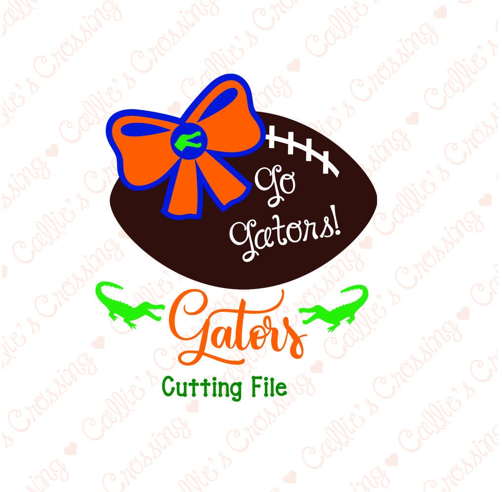 Gators Football SVG Cutting File Gators Football Svg File | Etsy