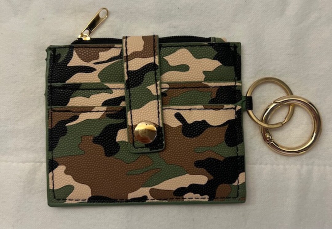 Green Camo Coin Purse - Etsy