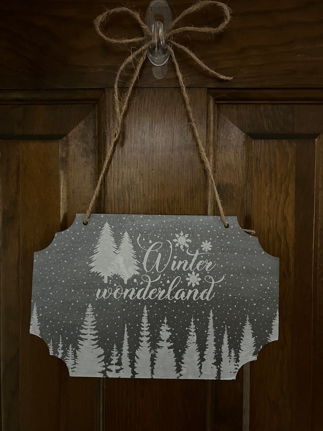 Winter Wonderland Wall Sign - Etsy