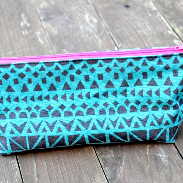 Geometric Pencil Cases - Etsy UK