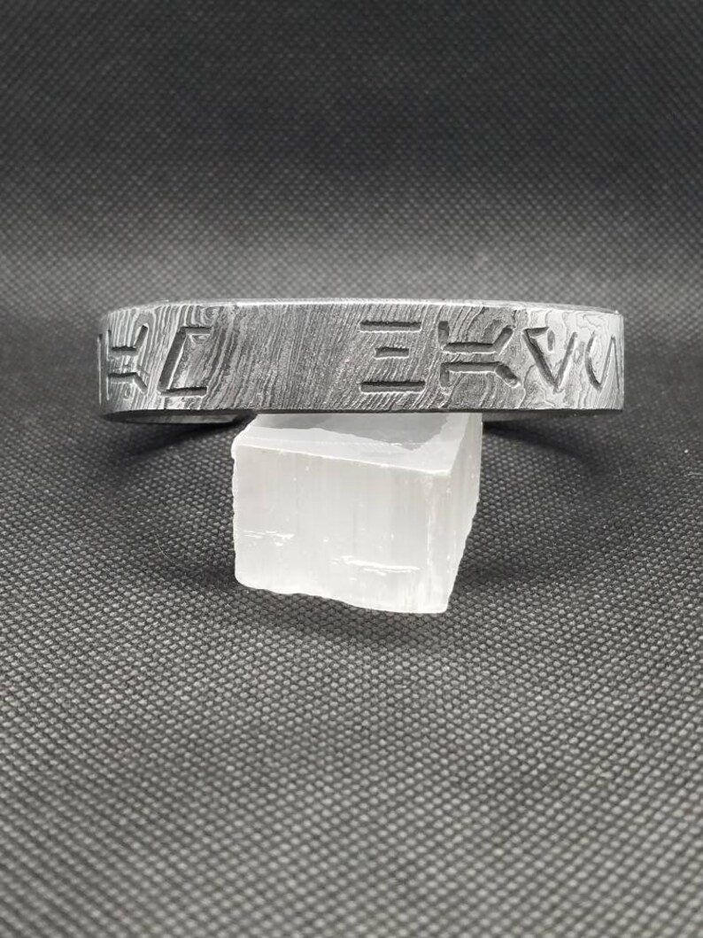 Hand Forged beskar Damascus Steel | Etsy