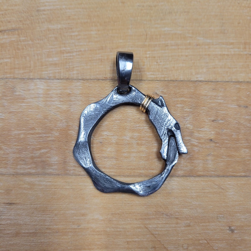 Ouroboros Pendant - Etsy