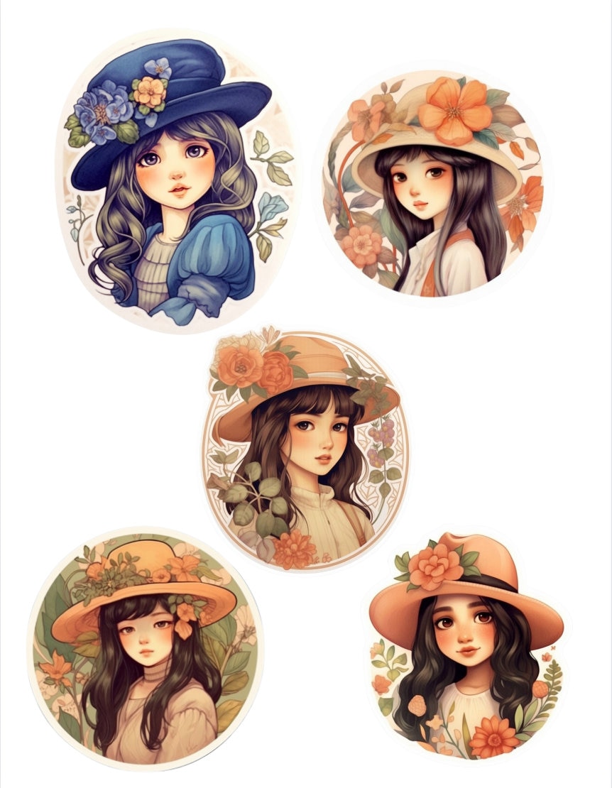 Cut and Collage Cottage Core Cuties Fussy Cut Junk Journals ...