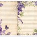 Purple Junk Journal Kit - Lined Journal Pages - Ephemera - Etsy