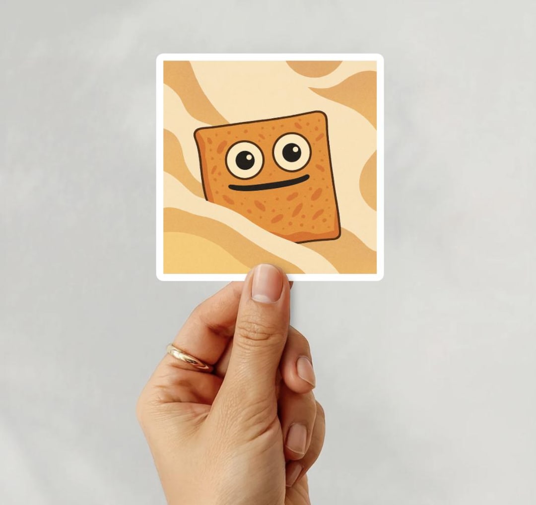 Cinnamon Toast Crunch Meme Sticker: Funny Cereal Waterproof Decal - Etsy