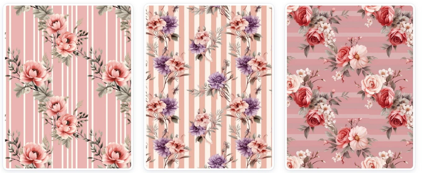 Dusty Pink Junk Journal Printable Backgrounds - 21 Page PDF - 21 ...
