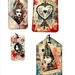 Printable Cut & Collage Mixed Media Playing Card Tags - Junk Journal ...