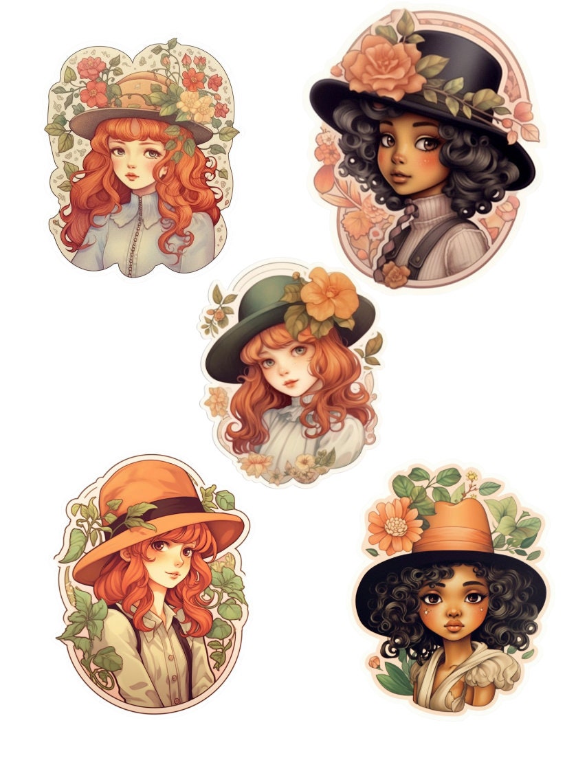 Cut and Collage Cottage Core Cuties Fussy Cut Junk Journals ...