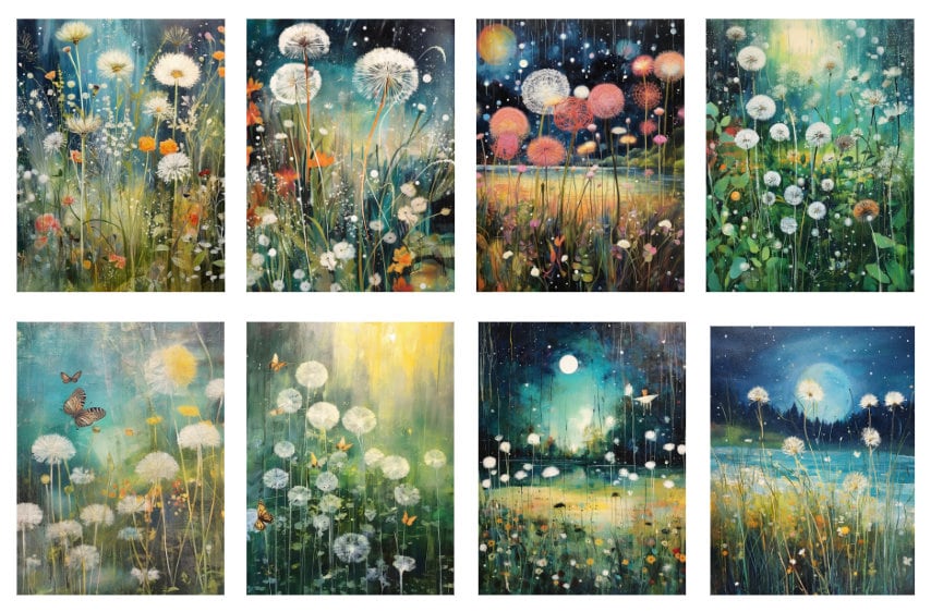 Mini Junk Journal Nature Cut-outs Printable PDF - Etsy