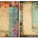 Shabby Ephemeral Background Papers: Vintage Collage Sheets (digital PDF ...