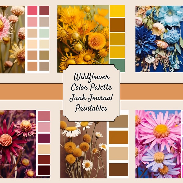 Wildflower Color Palette - Etsy