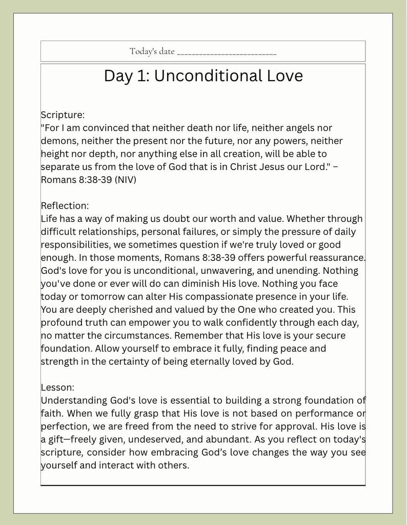 30-day Christian Devotional for Women: Canva Template (PLR) - Etsy