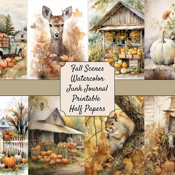 Fall Scene - Etsy