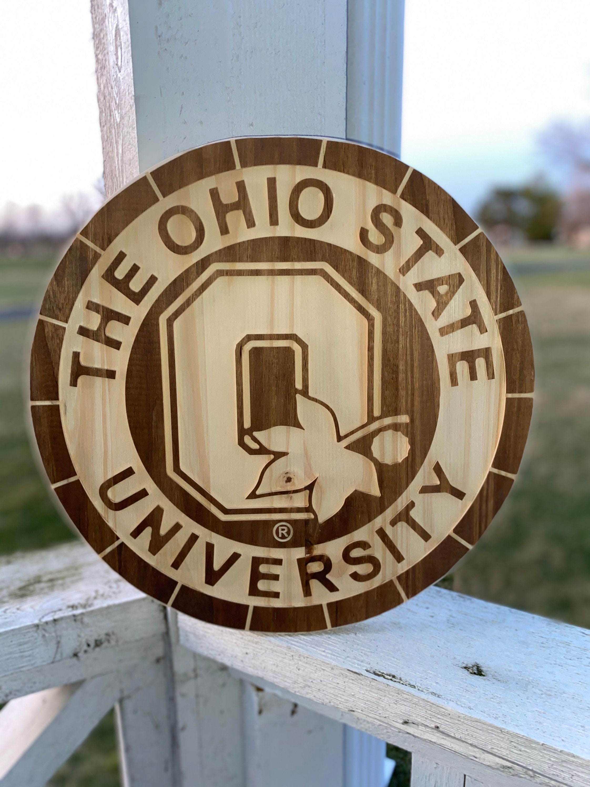 Officially Licensed Ohio State University Buckeyes wood sign | Etsy