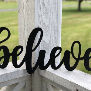 Believe Sign, Wood Believe Sign Christmas Believe FREE SHIPPING - Etsy