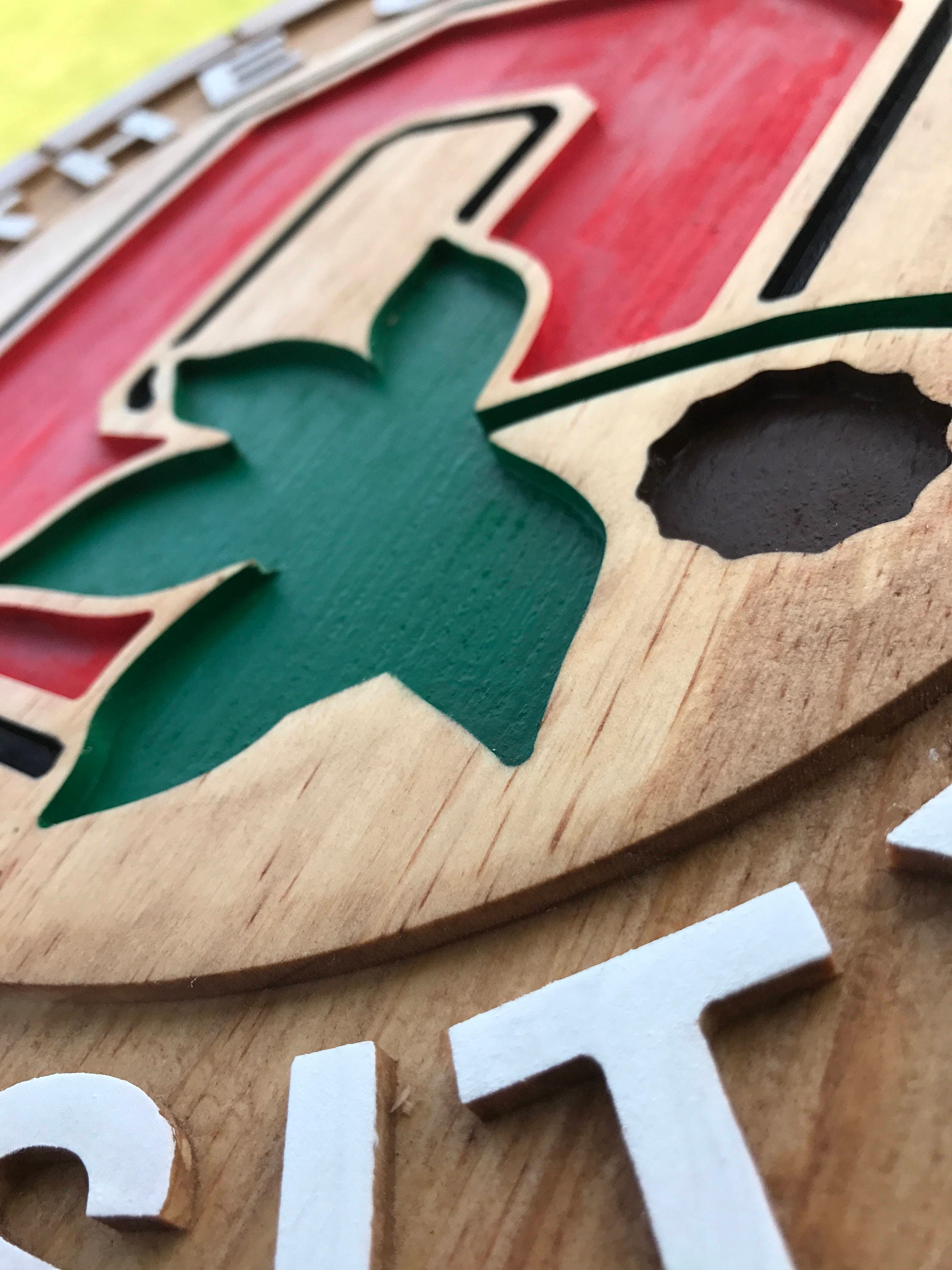 Officially Licensed Ohio State University Buckeyes Wood Sign | Etsy