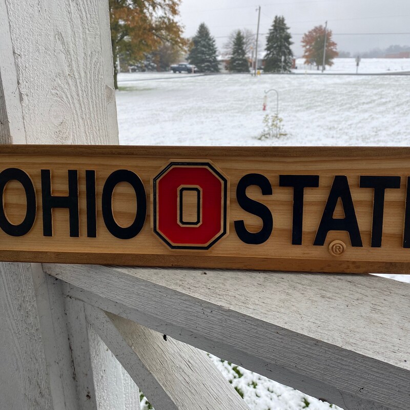 Ohio Wood Sign - Etsy