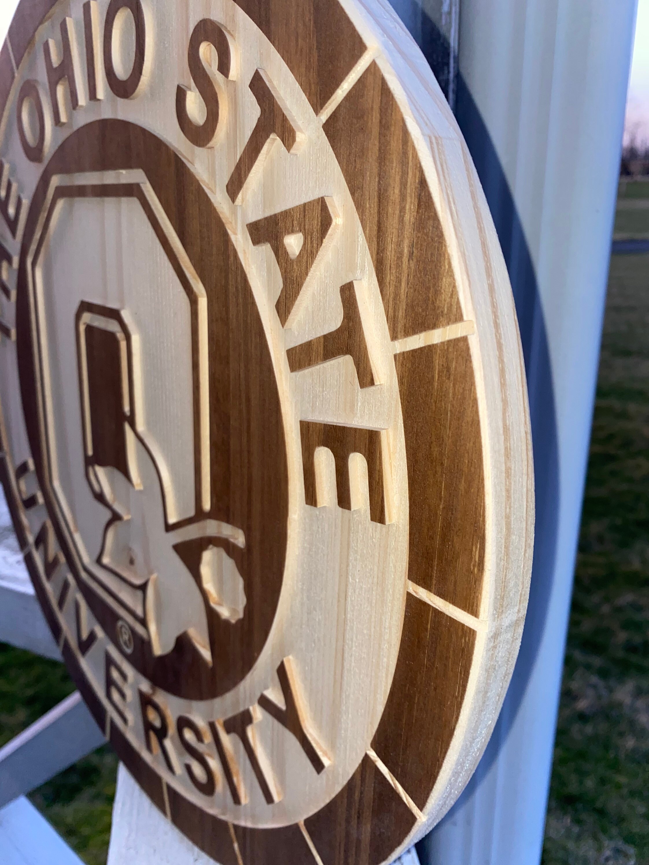Officially Licensed Ohio State University Buckeyes wood sign | Etsy