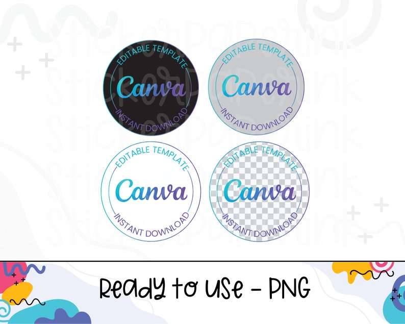 Made With Canva Icon, Canva Template Png, Editable Template Icon ...