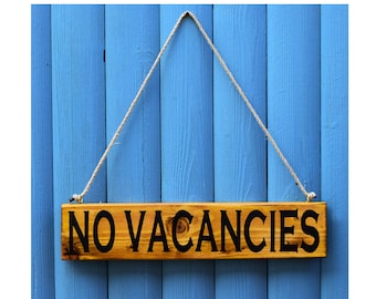 No vacancy sign | Etsy
