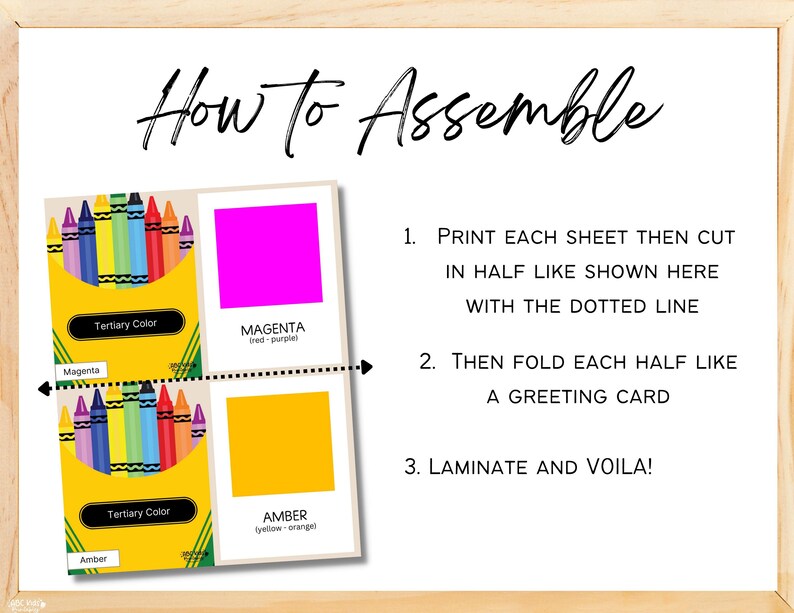 Colors Flash Cards Teaching Colors Colors Printable - Etsy