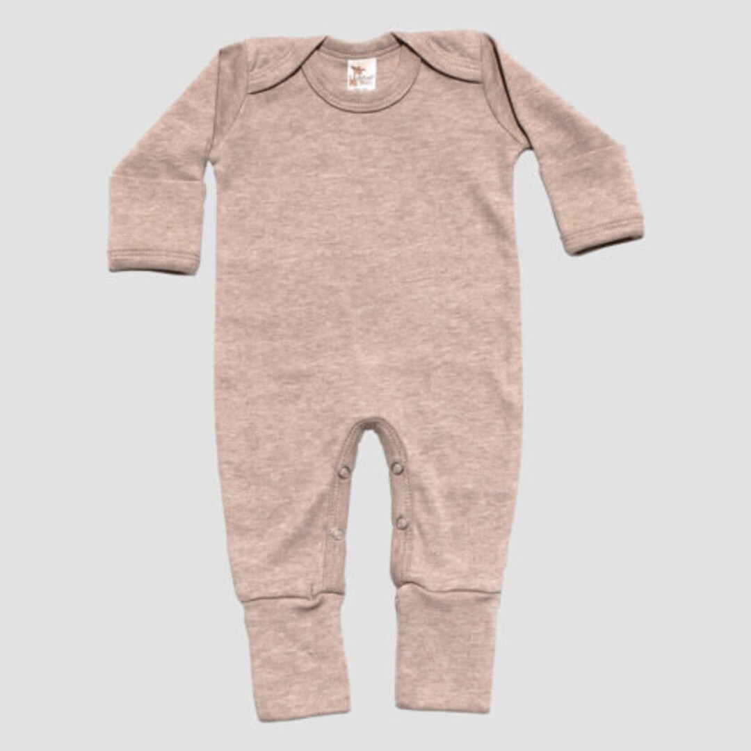 Sublimation Blanks, Embroidery Blanks, HTV Blanks - Baby Footed Pajamas ...