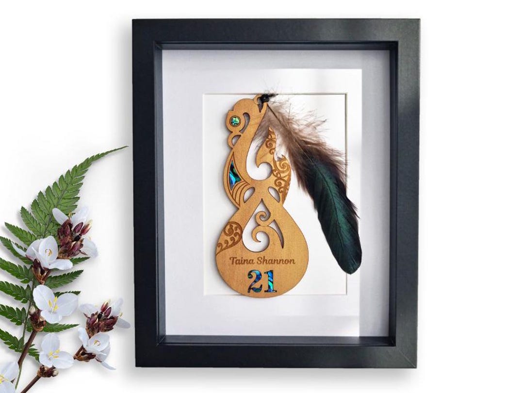 Personalised Maori Manaia Pounamu Key Alternative – 21st Birthday Gift ...