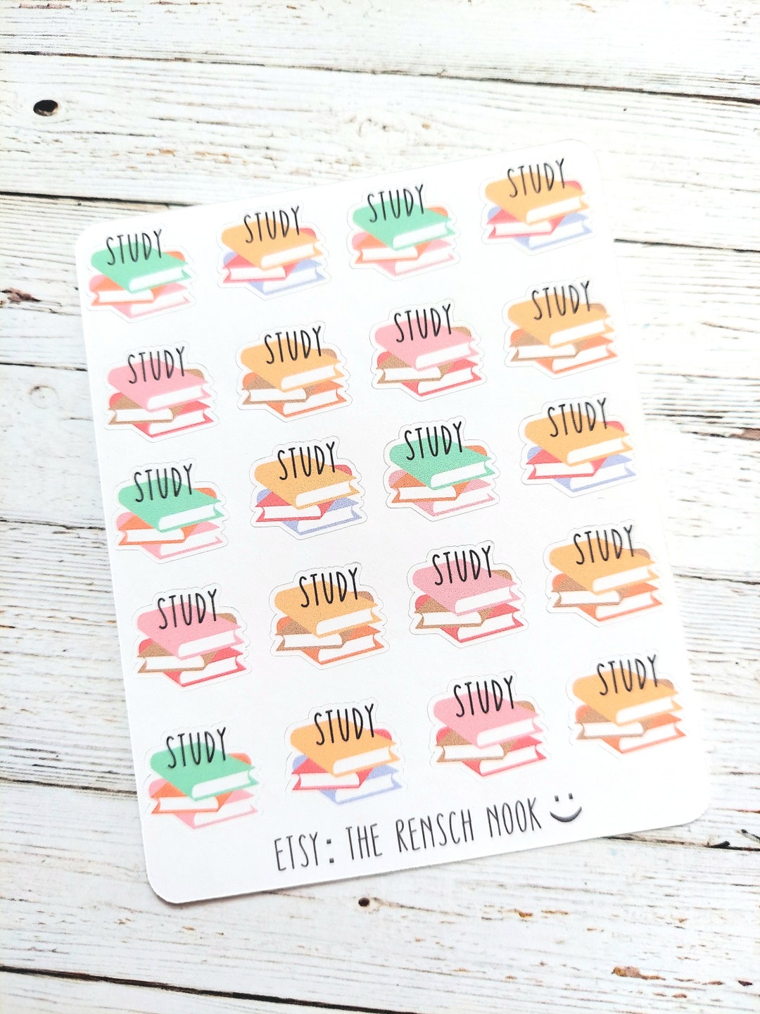 Study Planner Stickers - 0029 - Teacher and Student Planner Stickers ...