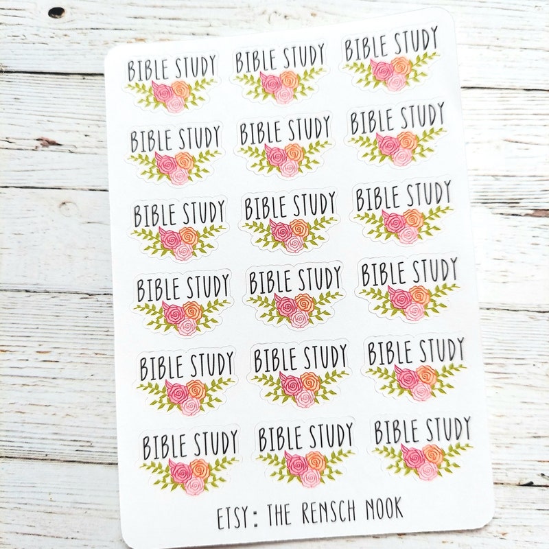 Happy Planner Bible - Etsy