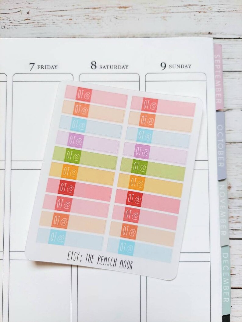 Occupational Therapy Checklist Planner Stickers 0160 - Etsy