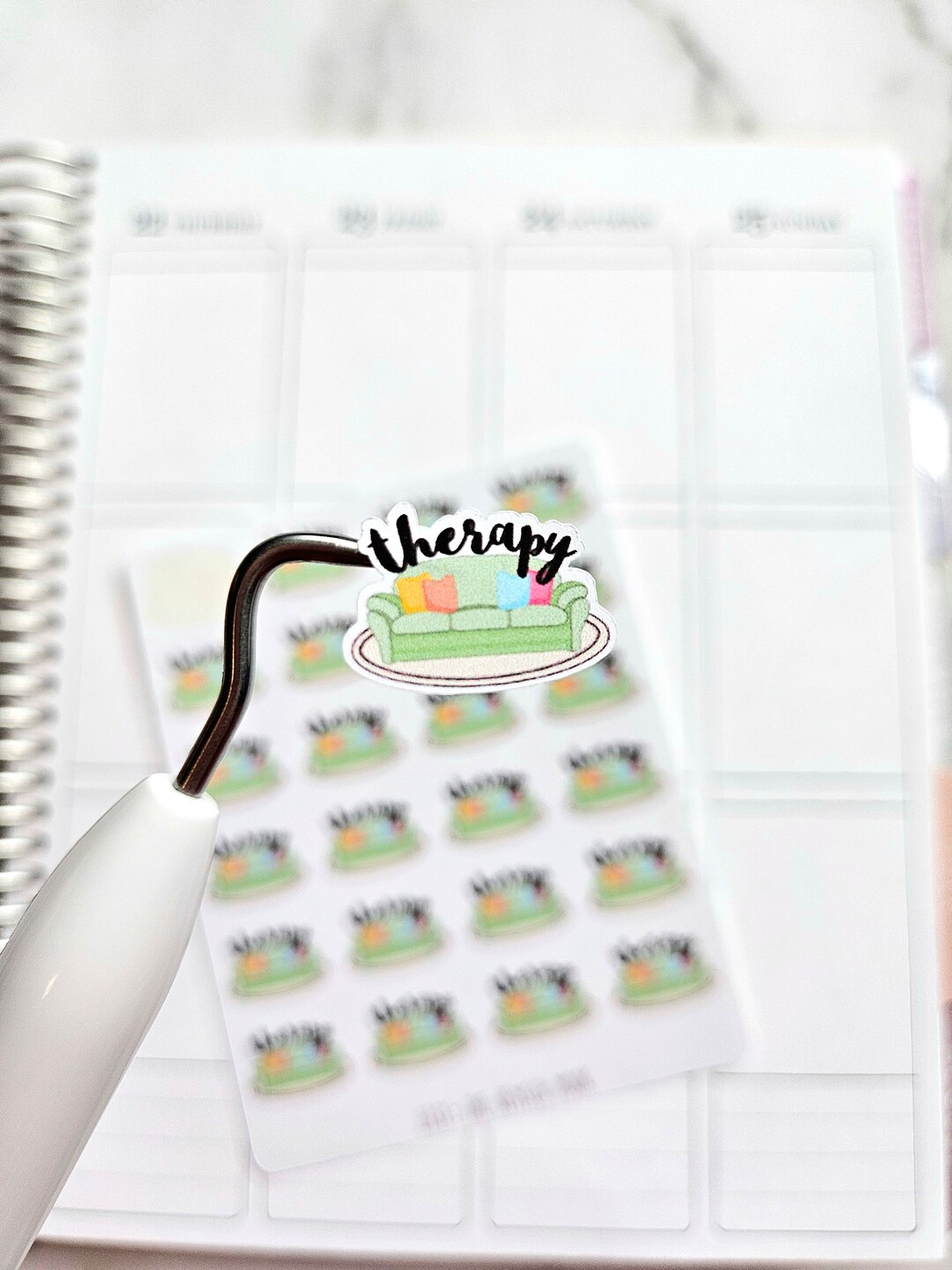 Therapy Planner Stickers | Therapy Appointment - Etsy