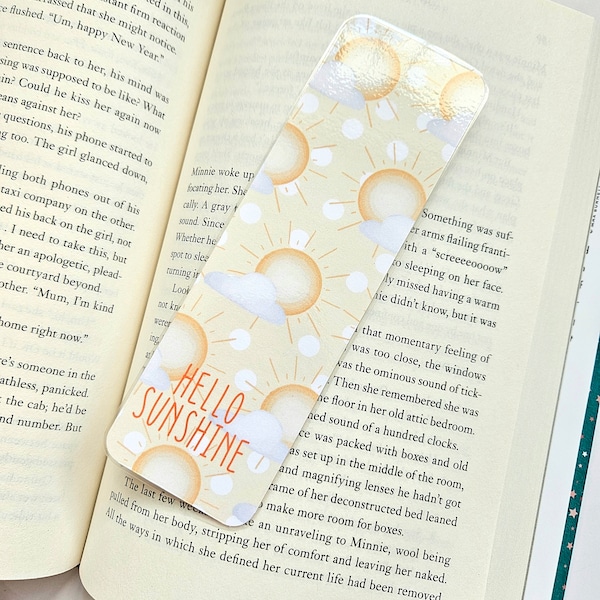 Laminated Bookmark - Etsy