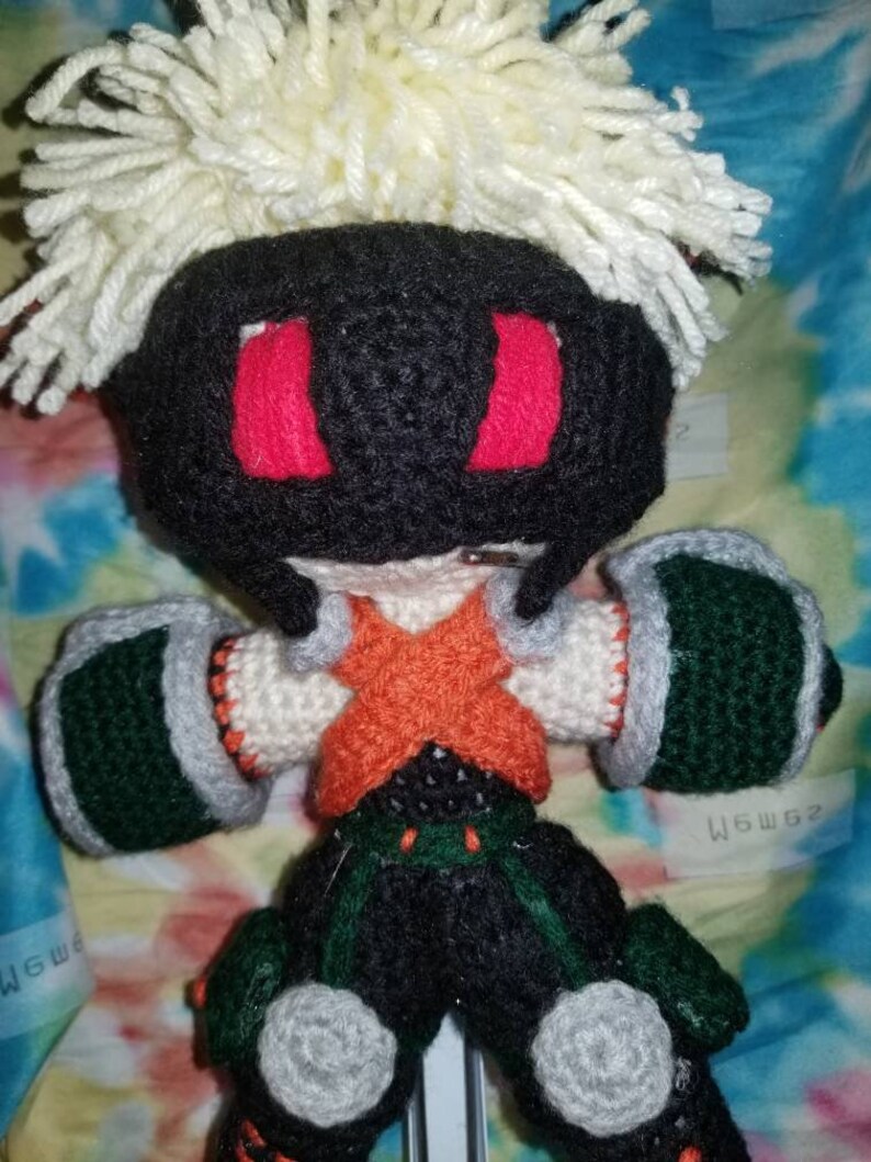 Bakugou Katsuki Crochet Doll - Etsy