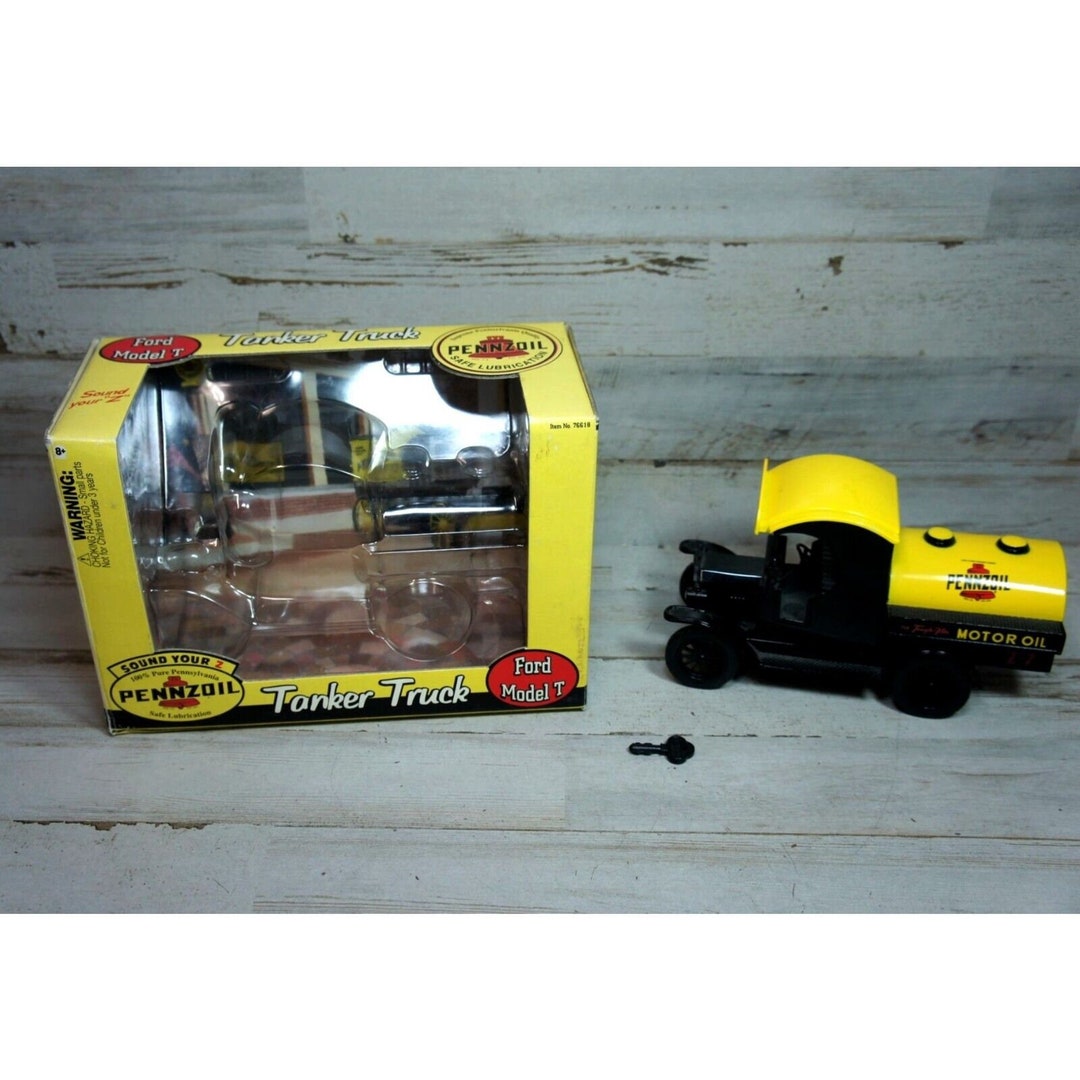 2004 Pennzoil Model T Tanker Truck Collectible Model Coin Bank 76618 ...