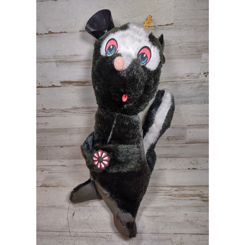Vintage Skunk Plush - Etsy