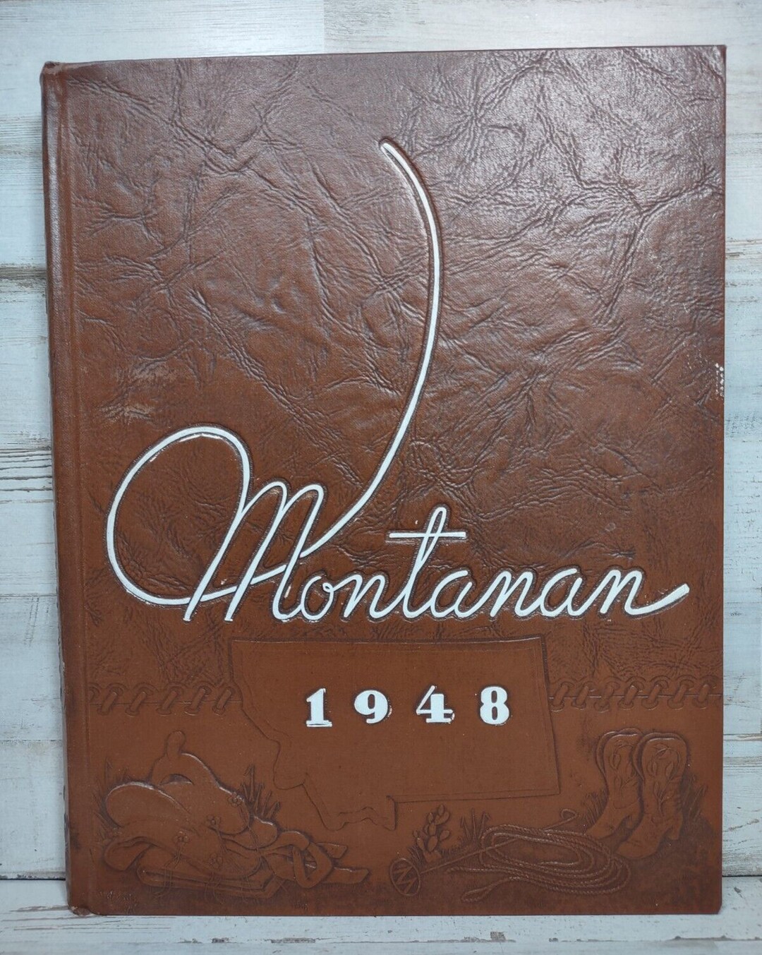 The Montanan Montana State College MSU Yearbook 1948 W/ Class Reunion ...