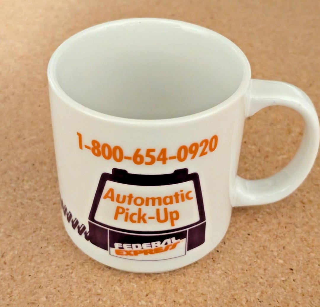 Vintage Federal Express Fedex Mug: I've Got a Pick up Line - Etsy