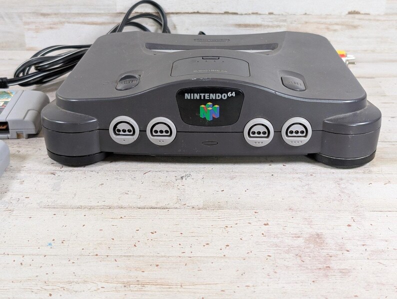 Nintendo 64 N64 Console With South Park Rally Motocross 2000 Controller ...