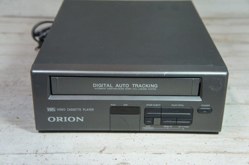 Vintage Orion VHS Cassette Player VP0040 Parts/repair - Etsy