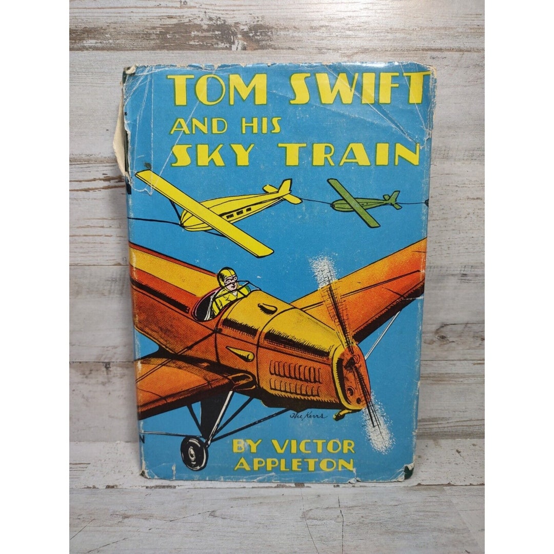 Vintage Tom Swift and His Sky Train Victor Appleton Book 1931 Whitman W ...