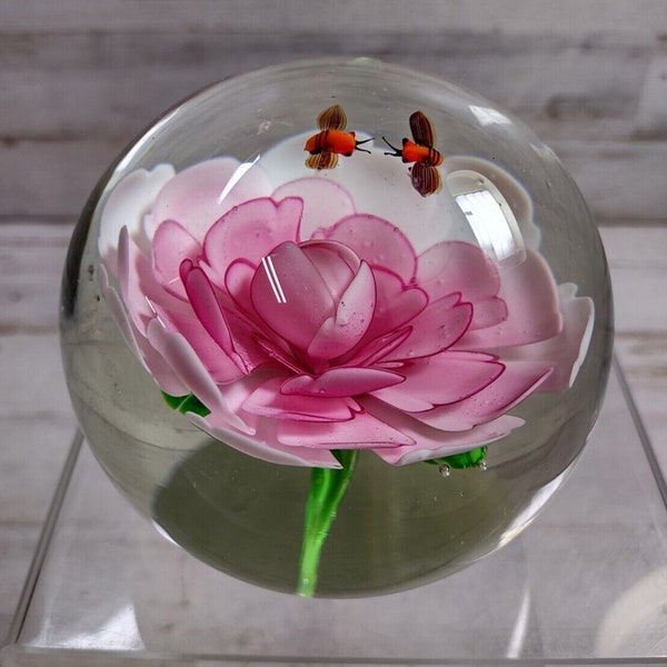 Flower Paperweight - Etsy