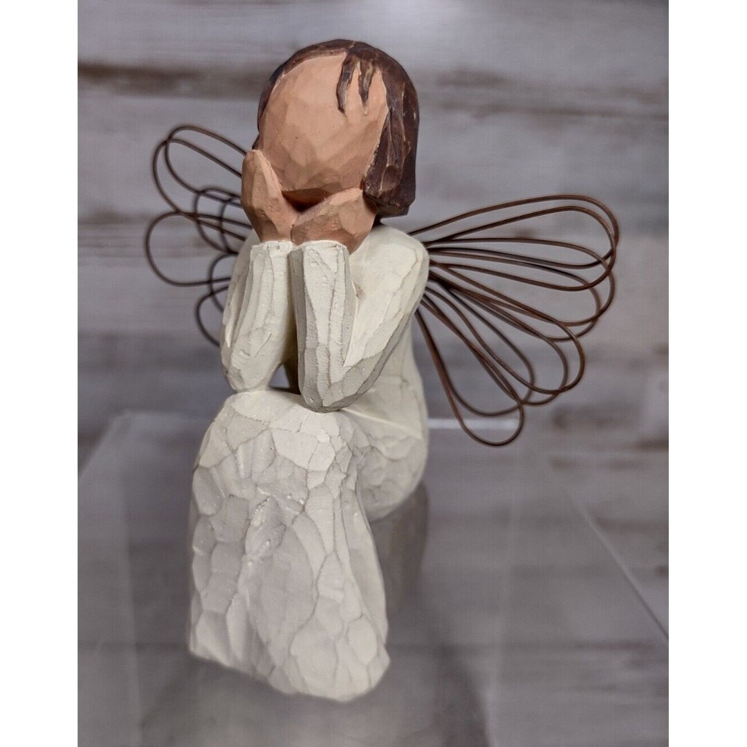 Willow Tree Demdaco Angel of Caring Seated Figurine Nurse - Etsy