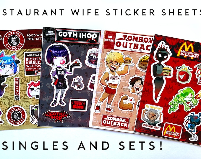 Goth IHOP, Tomboy Outback, Monster Girl Mcdonalds, Catgirl Chipotle ...