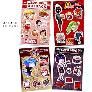 Goth IHOP, Tomboy Outback, Monster Girl Mcdonalds, Catgirl Chipotle ...