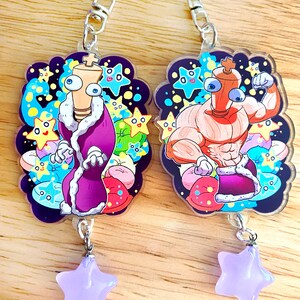 Amazing Digital Circus ADC Fan-made Key Chains Acrylic Charms Keychain ...