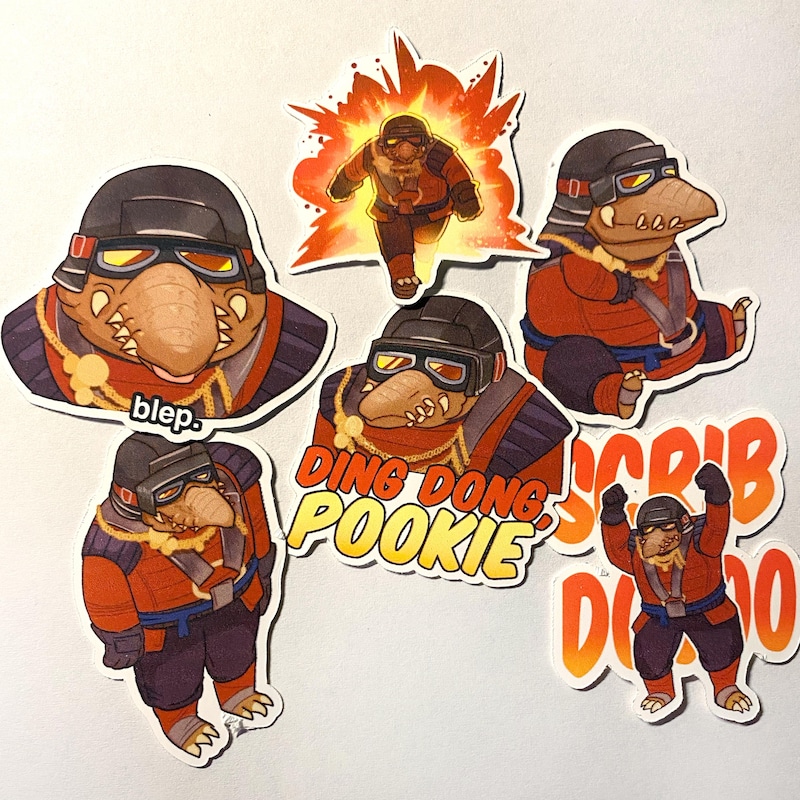 Cute Animal Stickers - Etsy