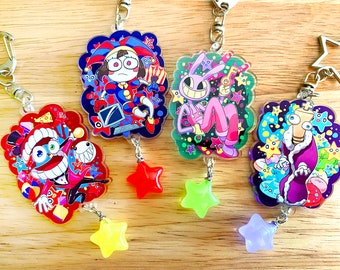 The Amazing Digital Circus Charms - Etsy