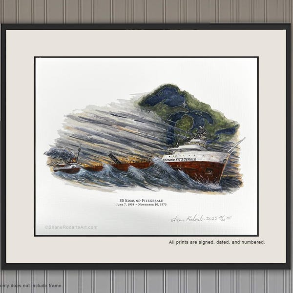 Edmund Fitzgerald Office - Etsy