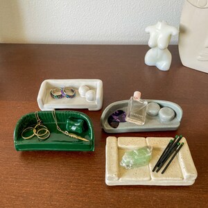 Miniature Handmade Green Ceramic Couch - Etsy